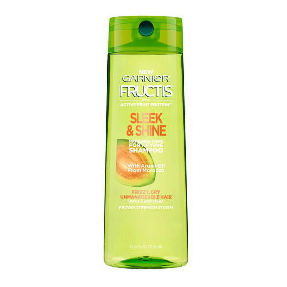 Garnier Fructis Sleek And Shine Fortifying Shampoo, 12.5 Oz - Walmart.com