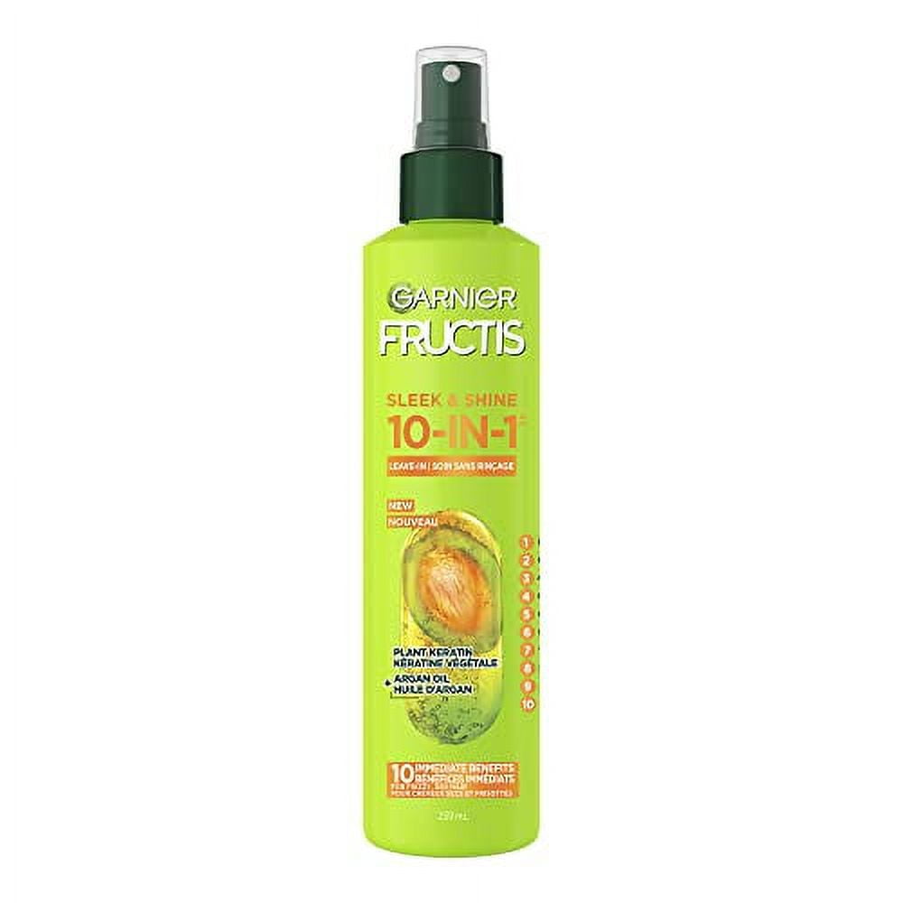 Garnier Fructis Sleek & Shine 10-in-1 for Frizzy, Dry Hair, Plant ...