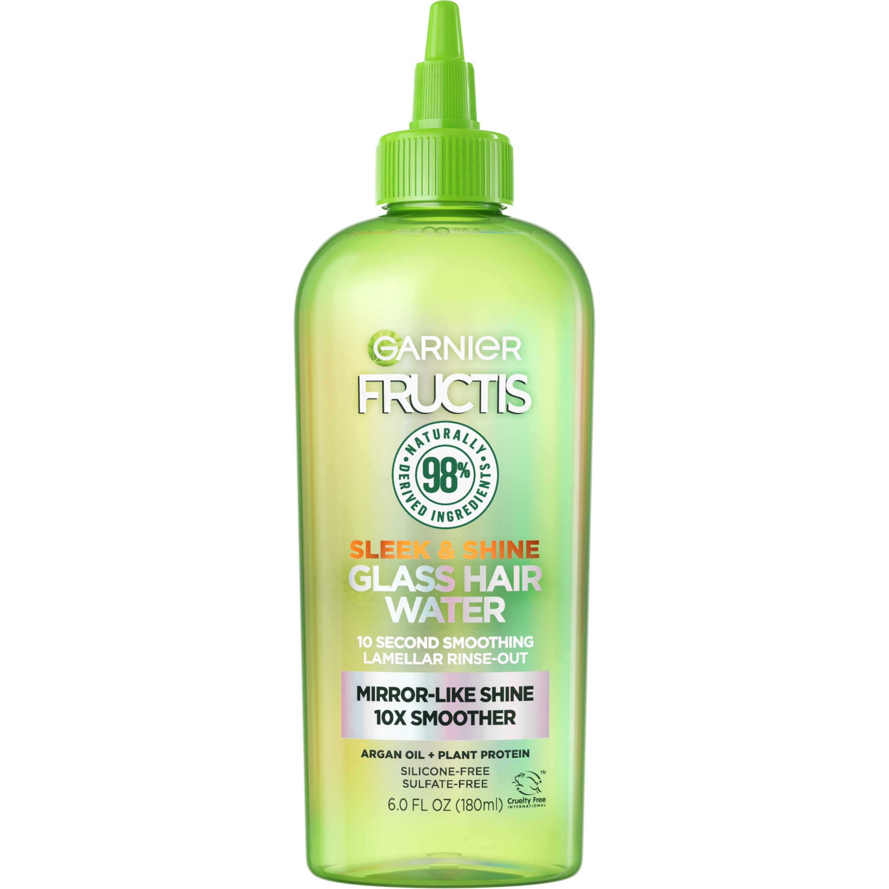 Garnier Sleek & Shine Glass Hair Water 10 Sec Liquid Rinse Out 6.08 fl ...
