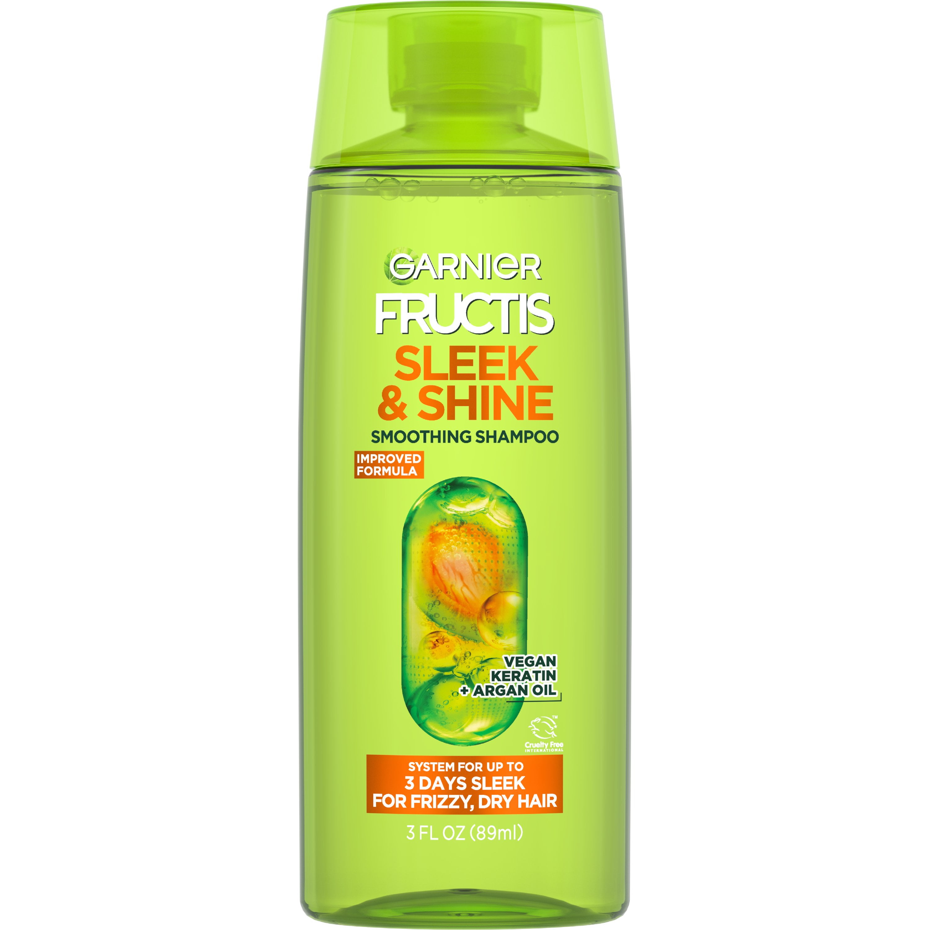 Garnier Fructis Sleek & Shine Smoothing Shampoo - 3 oz (Packaging May ...