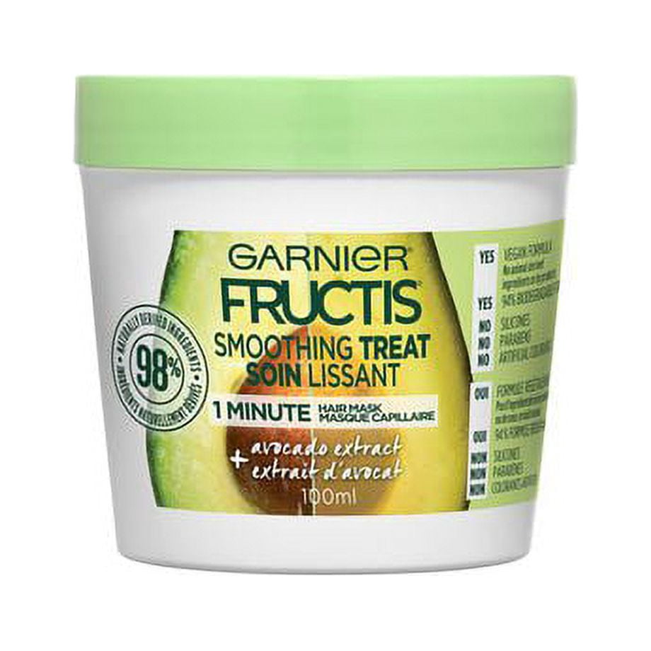 Garnier Fructis Smoothing Treat 1 Minute Hair Mask (Pack of 6 ...