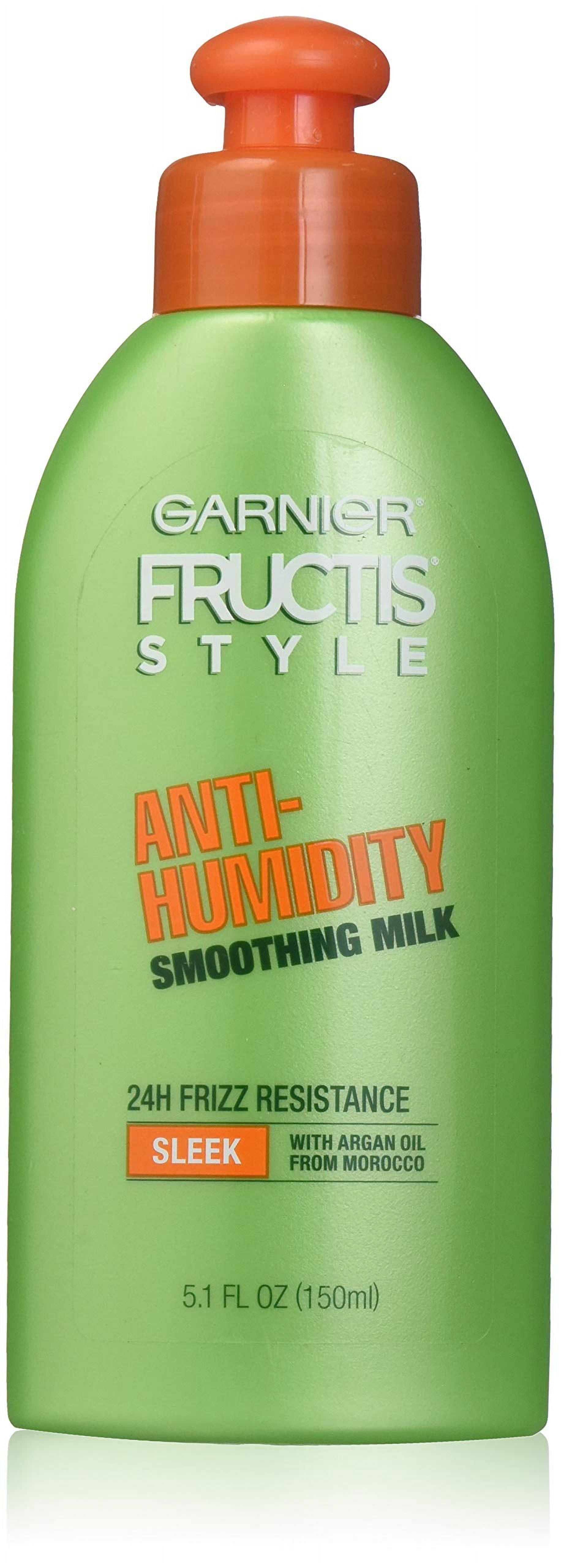 Garnier Fructis Style Anti-Humidity Smoothing Milk 5.10 oz (Pack of 3 ...