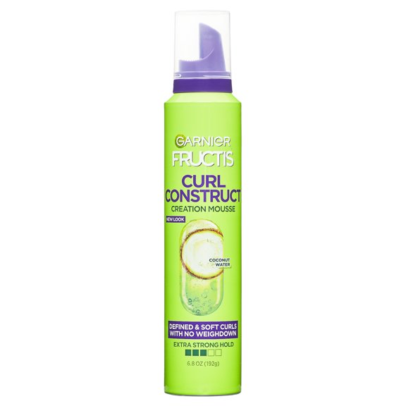 Garnier Fructis Style- 2 Pack Curl Construct Creation Mousse for Curly ...