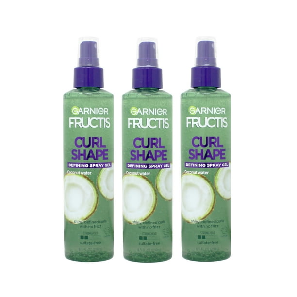 Garnier Fructis Style Curl Defining Hair Spray for Curly Hair Gel, Curl ...