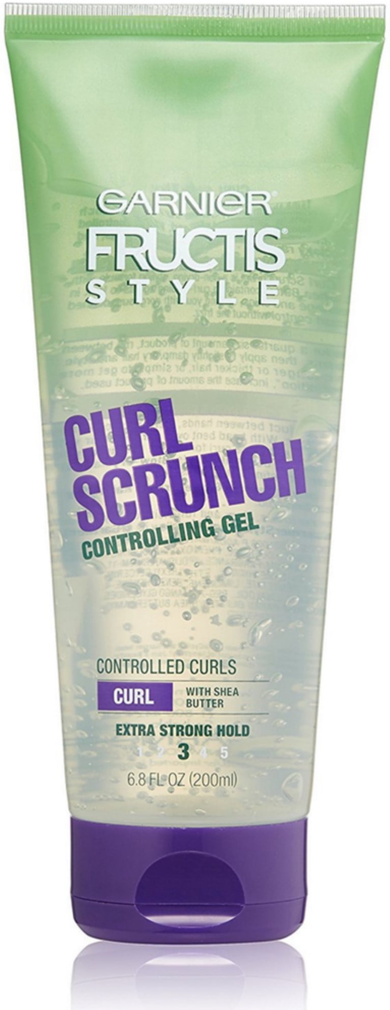 Garnier Fructis Style Curl Scrunch Gel, Extra Strong, Pack of 2, 6.80 ...