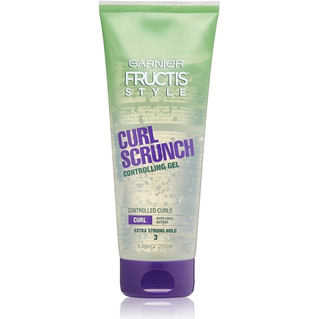 Garnier Fructis Style Curl Scrunch Gel, Extra Strong 6.80 oz (Pack of 2 ...