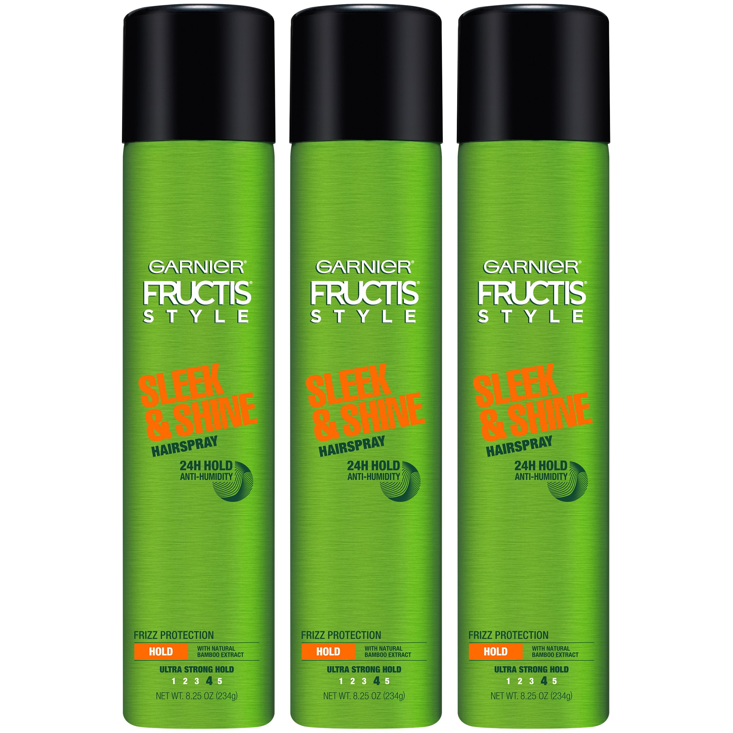 Garnier Fructis Style Sleek And Shine Anti-Humidity Hairspray, Ultra ...