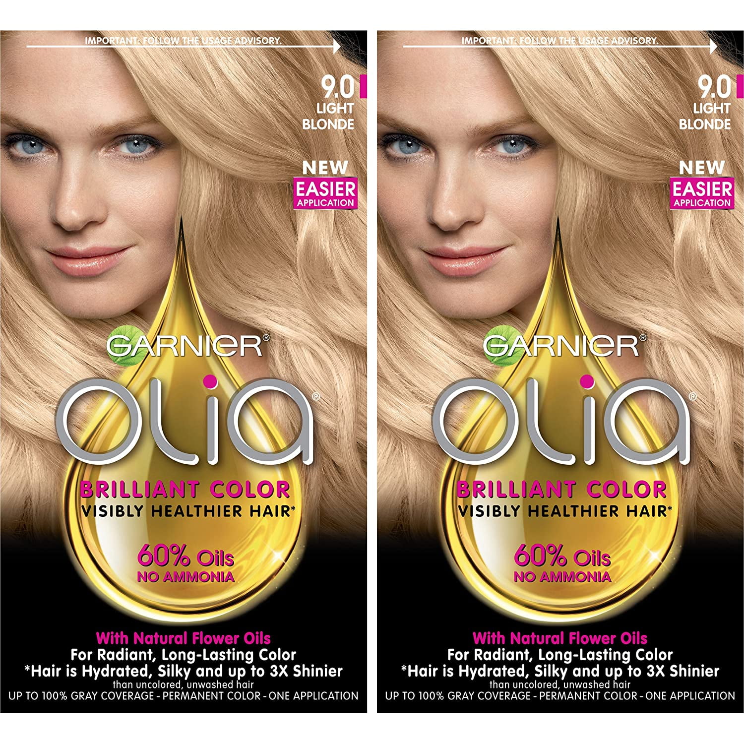 Garnier Hair Color Olia Ammonia-Free Brilliant Color Oil-Rich Permanent ...
