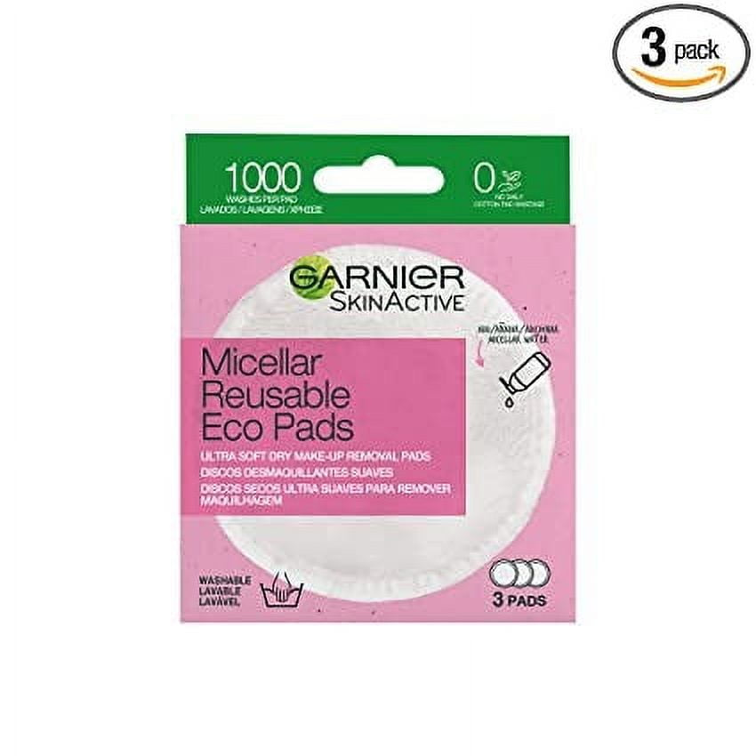 Garnier Micellar Reusable Eco Pads 3PK - Walmart.com