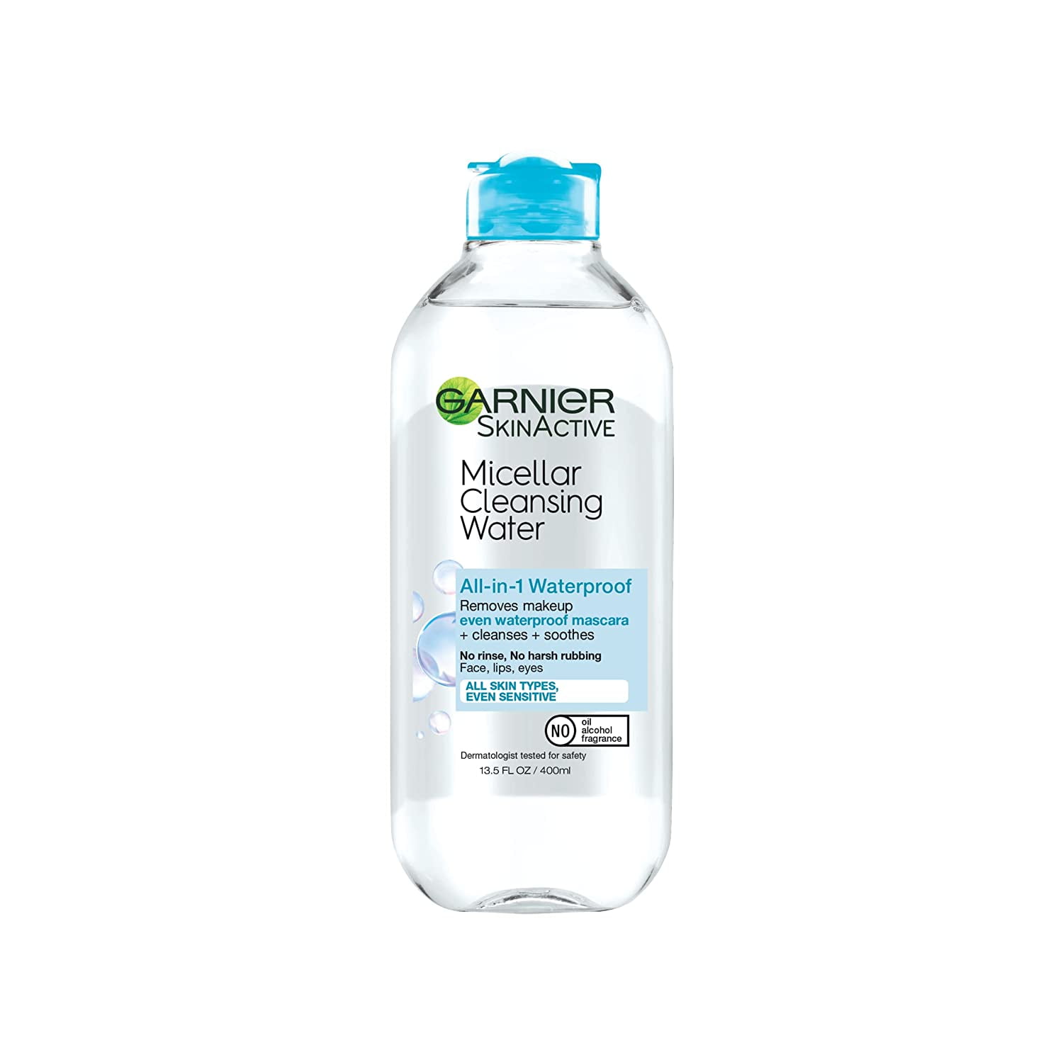 Garnier Micellar Water For Waterproof Makeup, Hydrating Facial Cleanser & Makeup Remover ...