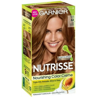Garnier Nutrisse Haircolor, 61 Light Ash Brown 1 Each - Walmart.com