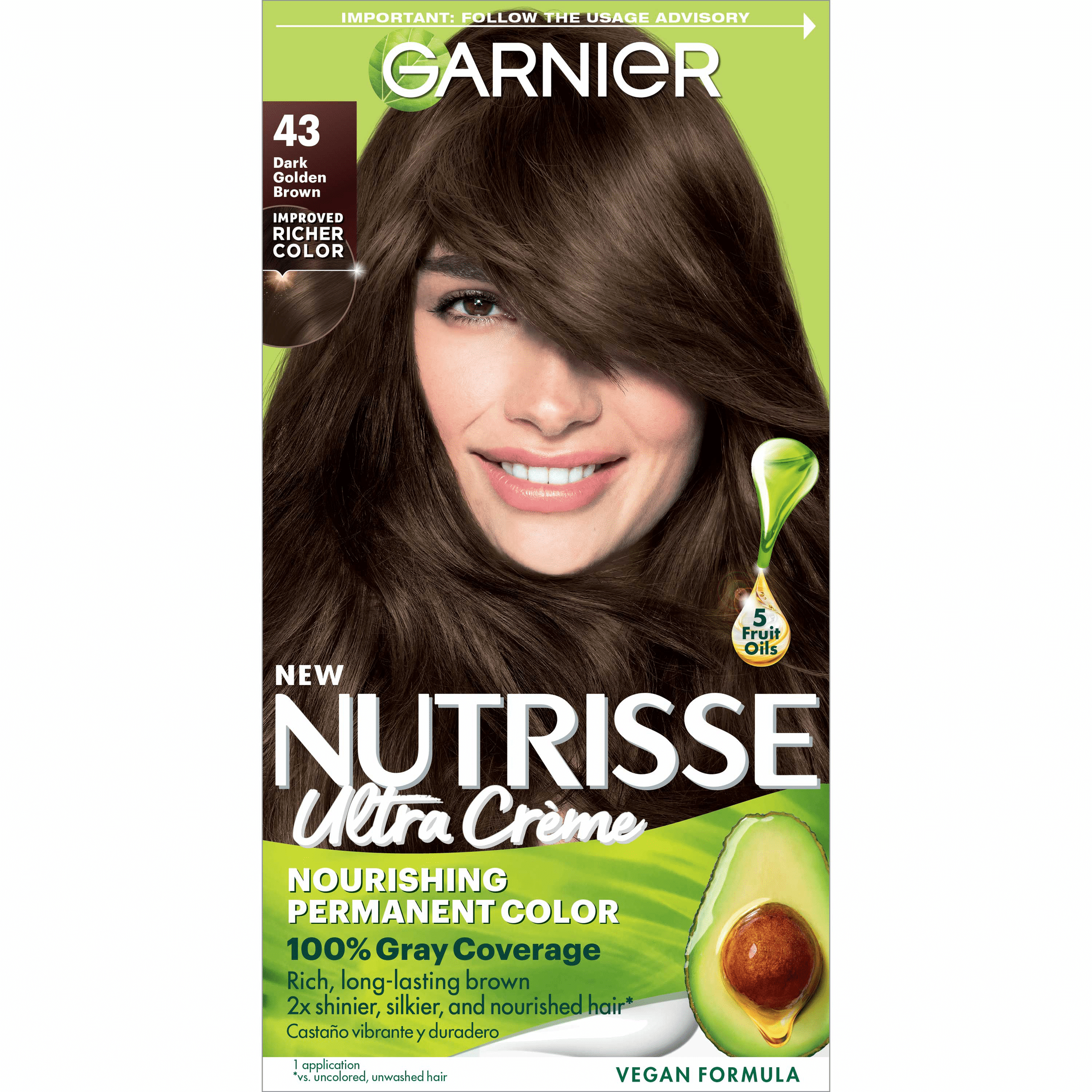 Garnier Fructis Hair Color Chart
