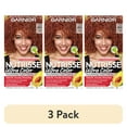 (3 pack) Garnier Nutrisse Ultra Color, RZ4 Intense Bronze Red ...