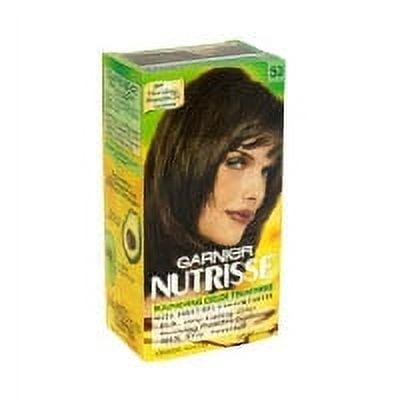Garnier Nutrisse Permanent Creme Haircolor #53 Medium Golden Brown, 1 ...