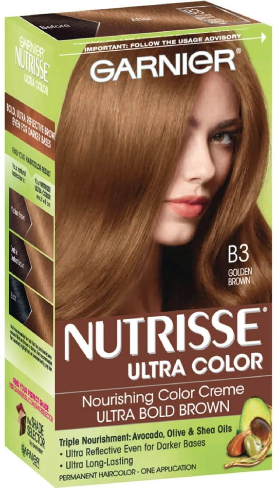 Garnier Nutrisse Ultra Color [B3] Golden Brown 1 ea - Walmart.com