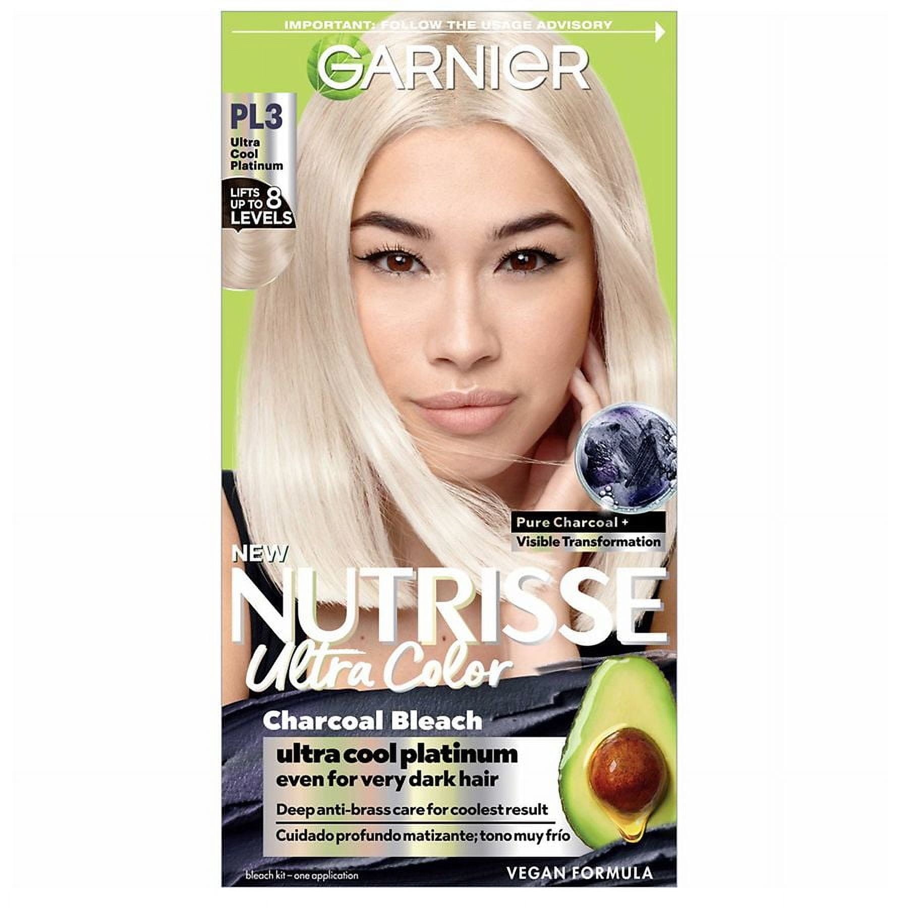 Garnier Nutrisse Ultra Color Charcoal Bleach With Up To 8 Levels Of ...