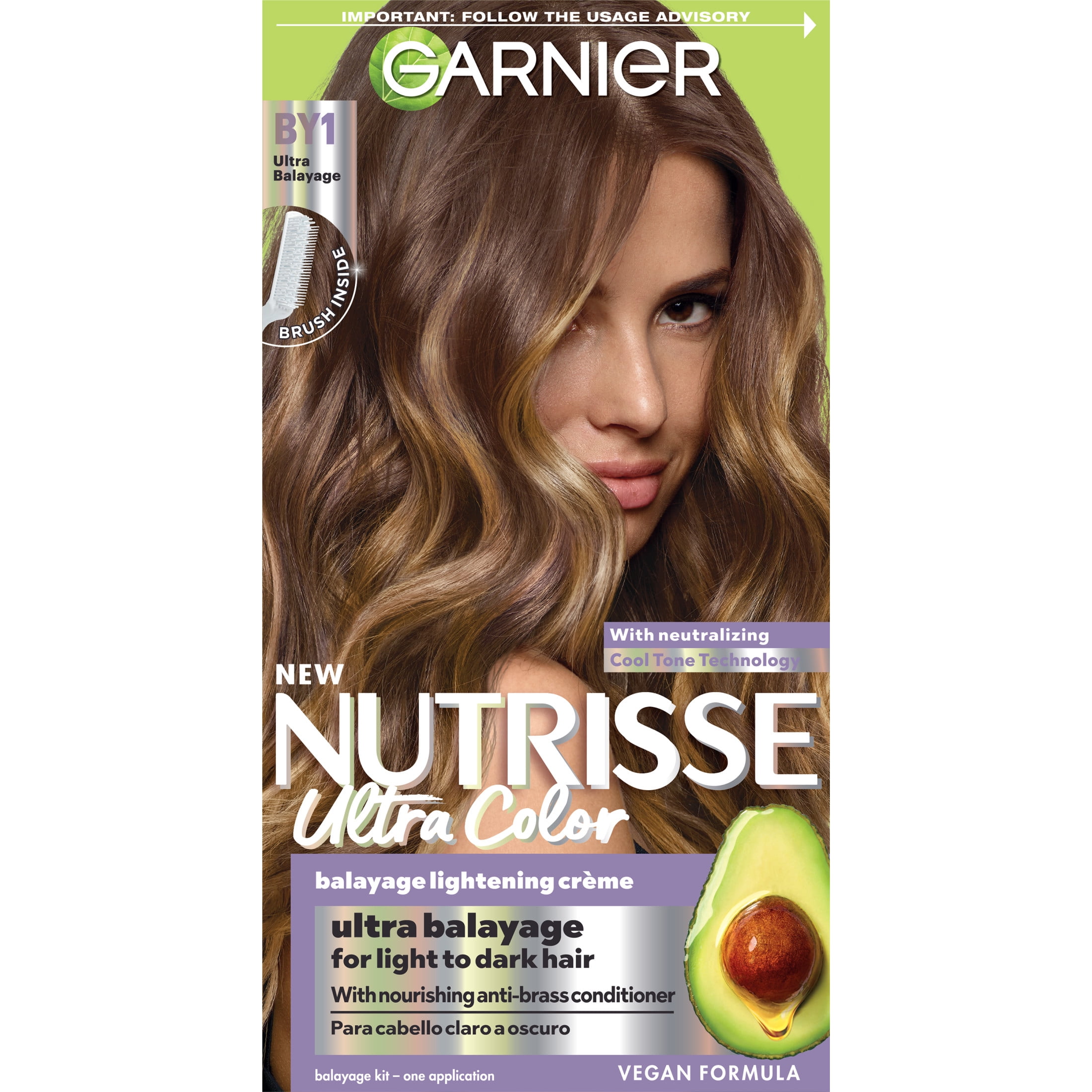 Garnier Nutrisse Ultra Color Nourishing Permanent Hair Color Creme ...