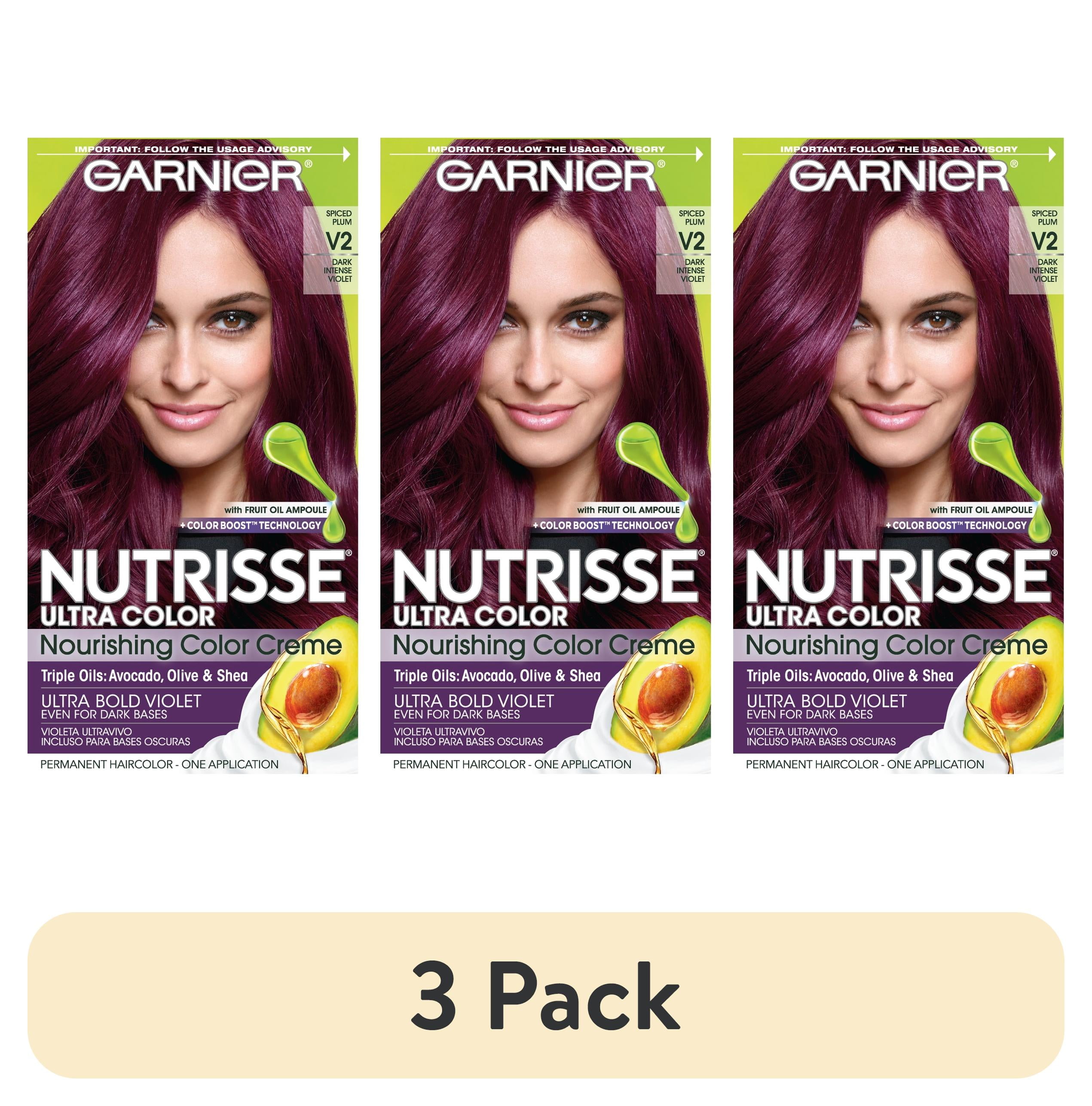 (3 pack) Garnier Nutrisse Ultra Nourishing Unisex Hair Color Highlights ...