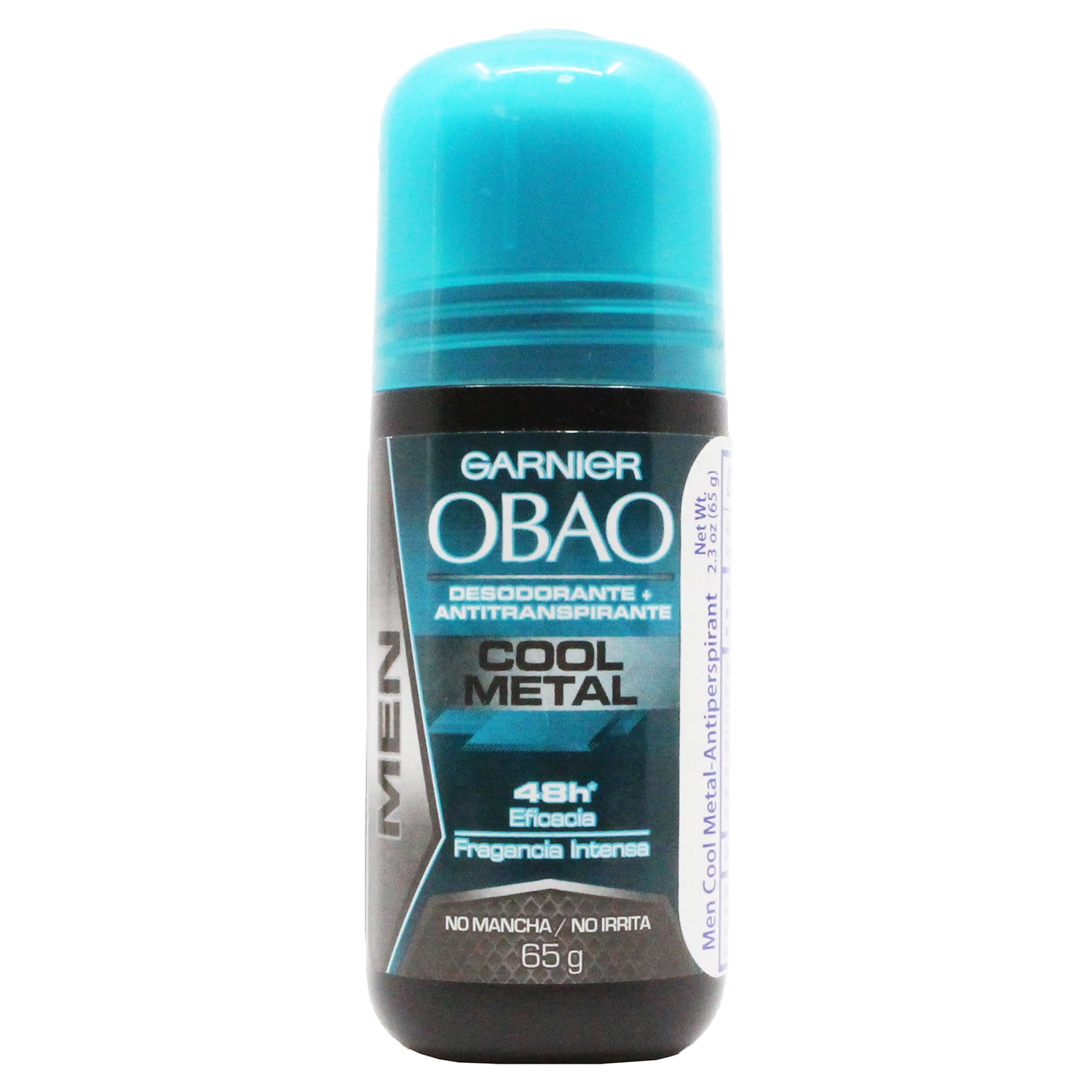 Garnier Obao Roll-On Antiperspirant No Alcohol Deodorant, Cool Metal ...