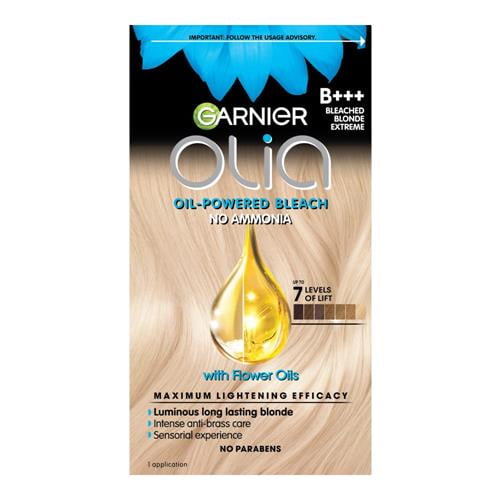 Garnier Olia Bleached Blonde Extreme Hair Color Kit Packaging May Vary ...