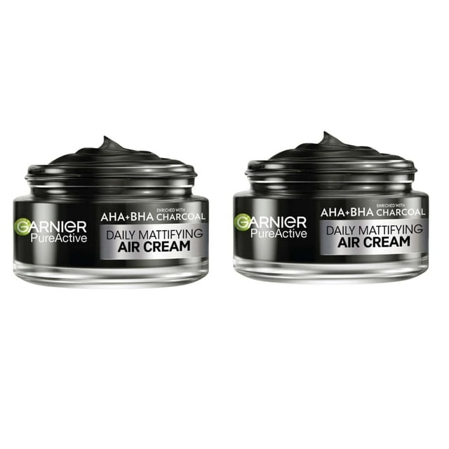 Garnier Pure Active AHA + Salicylic Acid Daily Mattifying Air Cream ...