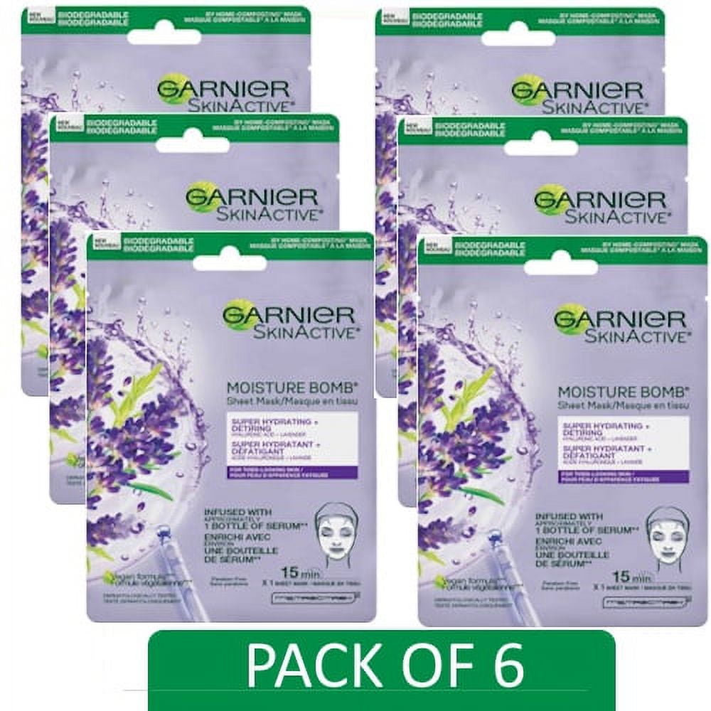 Garnier SkinActive Moisture Bomb Hydrating Beauty Face Mask with ...