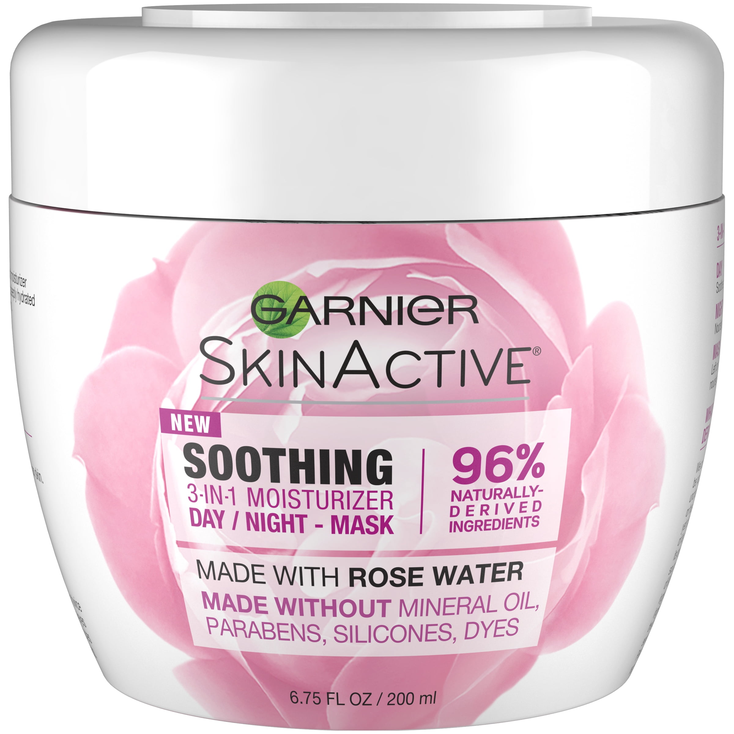 Garnier SkinActive Soothing 3 In 1 Moisturizer, Day and Night Mask, 6. ...