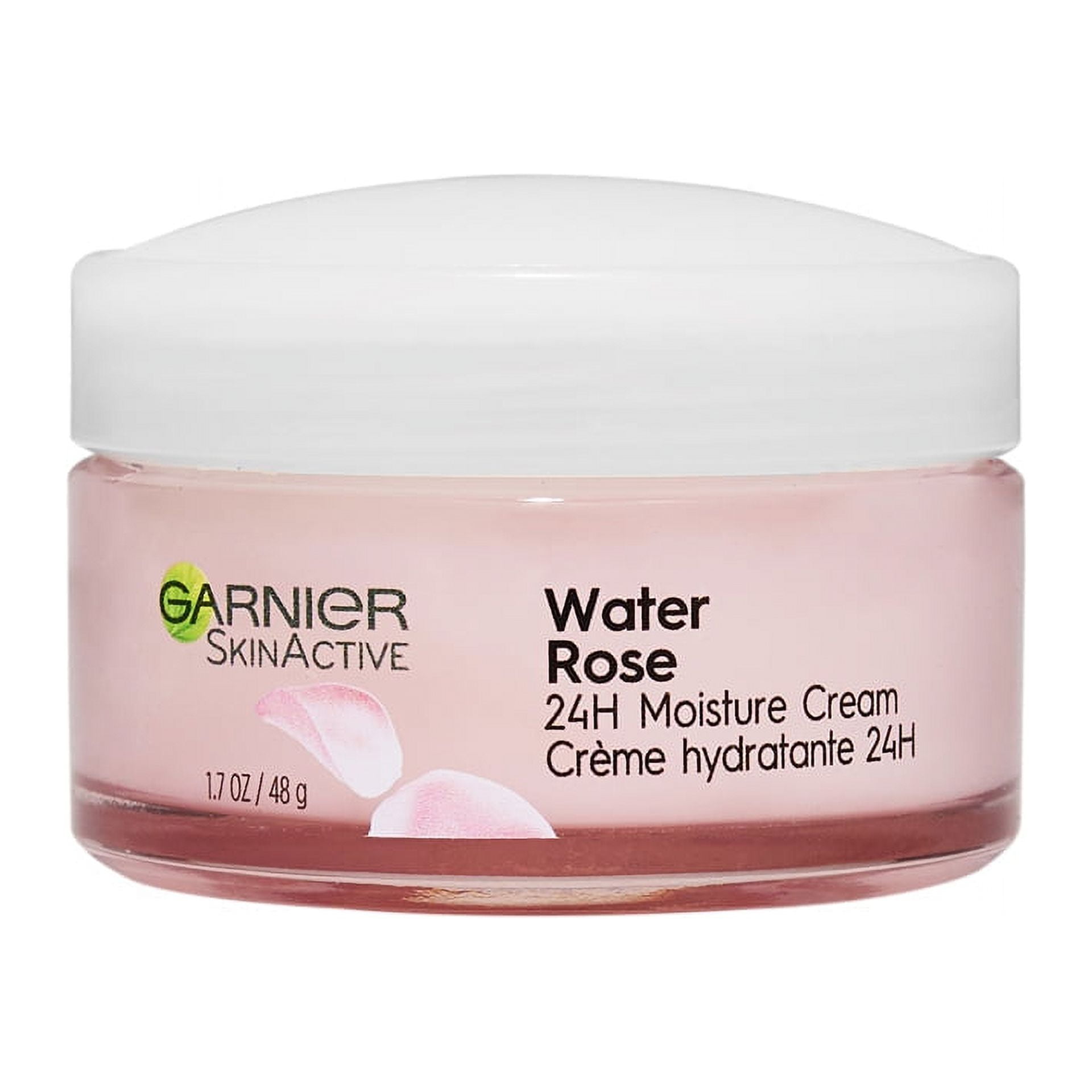 Garnier SkinActive Water Rose 24H Moisture Cream, 1.7 fl oz - Walmart.com