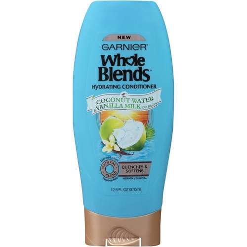 Garnier Whole Blends Conditioner 12.5 FL OZ Coconut Water + Vanilla ...