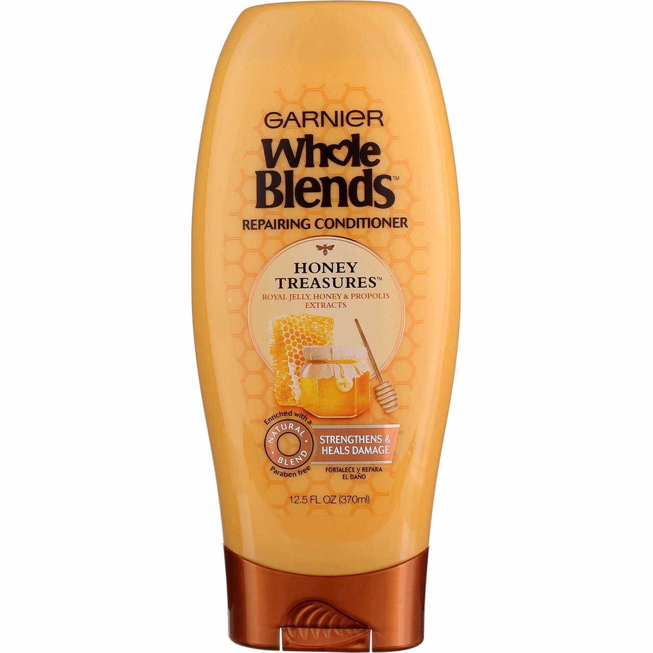 Garnier Whole Blends Repairing Conditioner, Honey Treasures, 12.5 fl oz ...