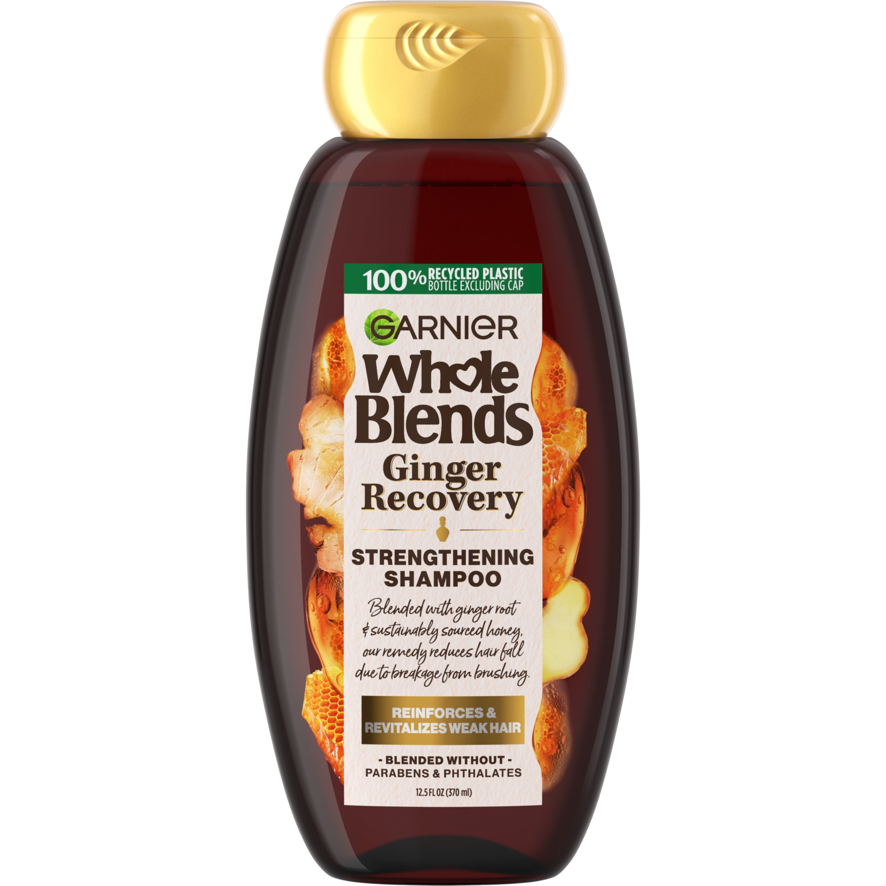 Garnier Whole Blends Repairing Shampoo, Ginger and Golden Honey ...