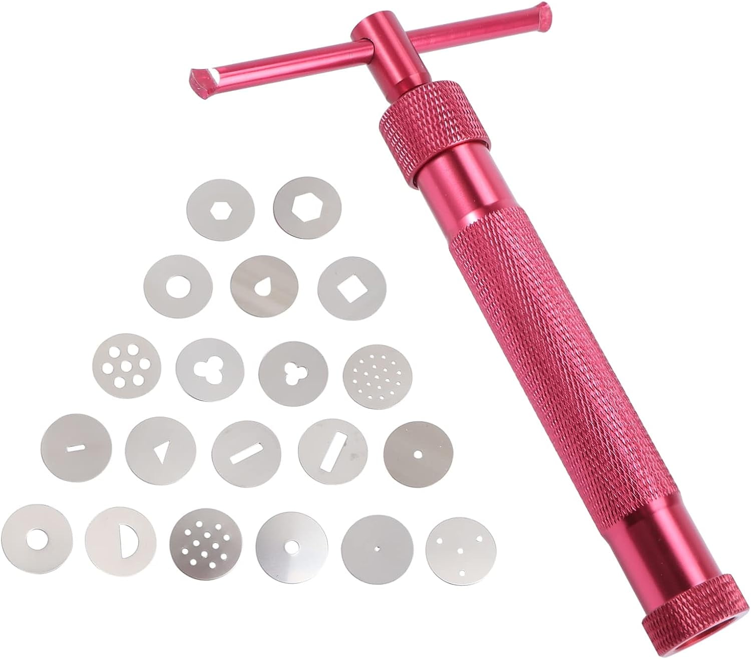 Garnish Tools Cake Decorating Set Cake Stencil Clay Extruder Clay Press ...