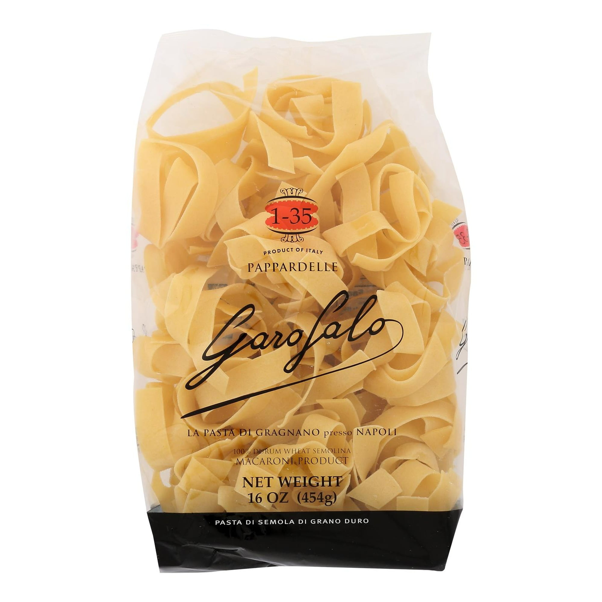 Garofalo Non-GMO Italian Pappardelle Pasta - 16 oz, Case of 12 ...