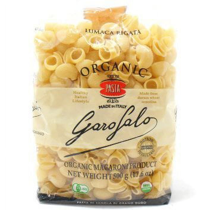 Garofalo Organic Pasta 17.6 Oz (Lumaca Rigata) - Walmart.com