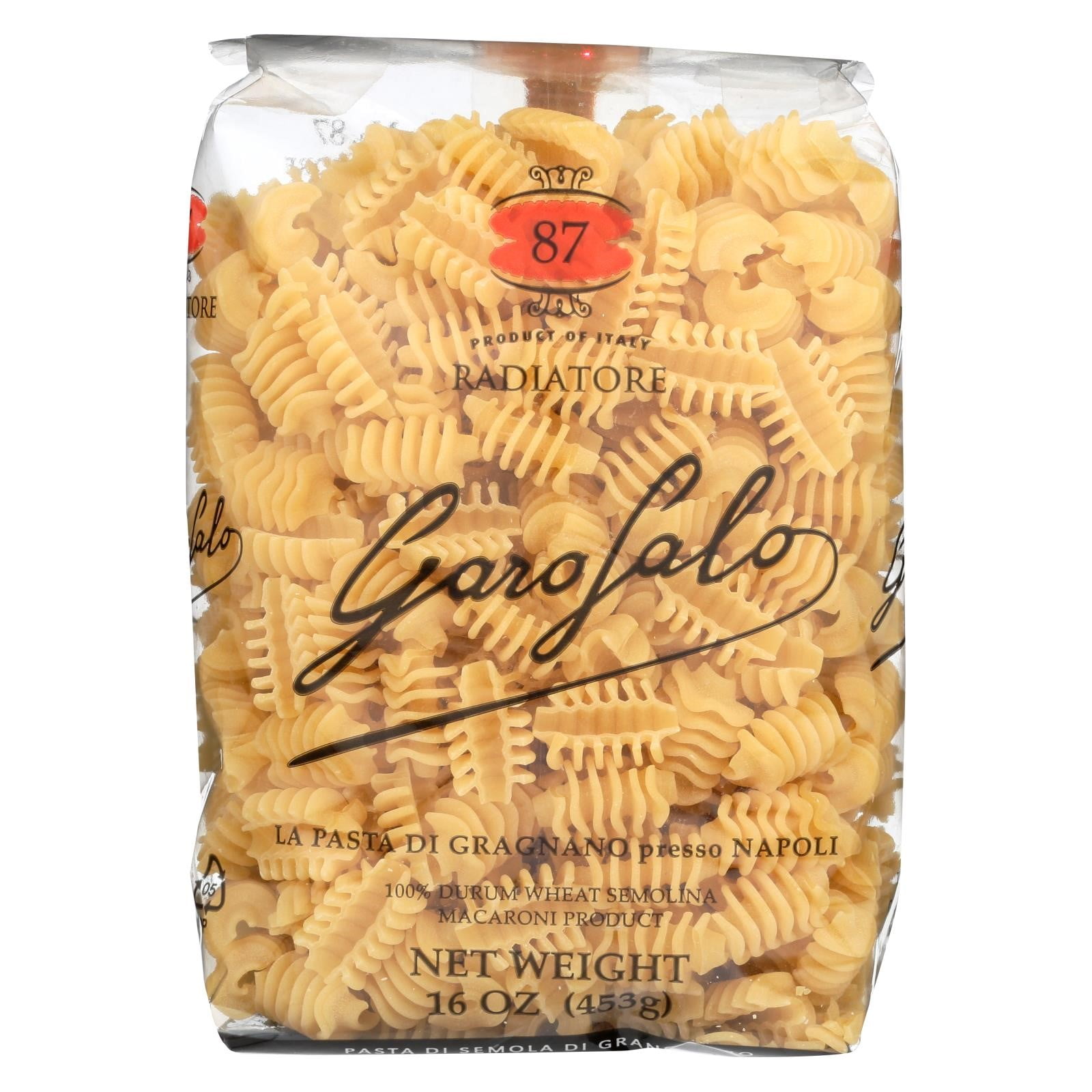 Garofalo Radiatore Pasta, 16 Oz - Walmart.com