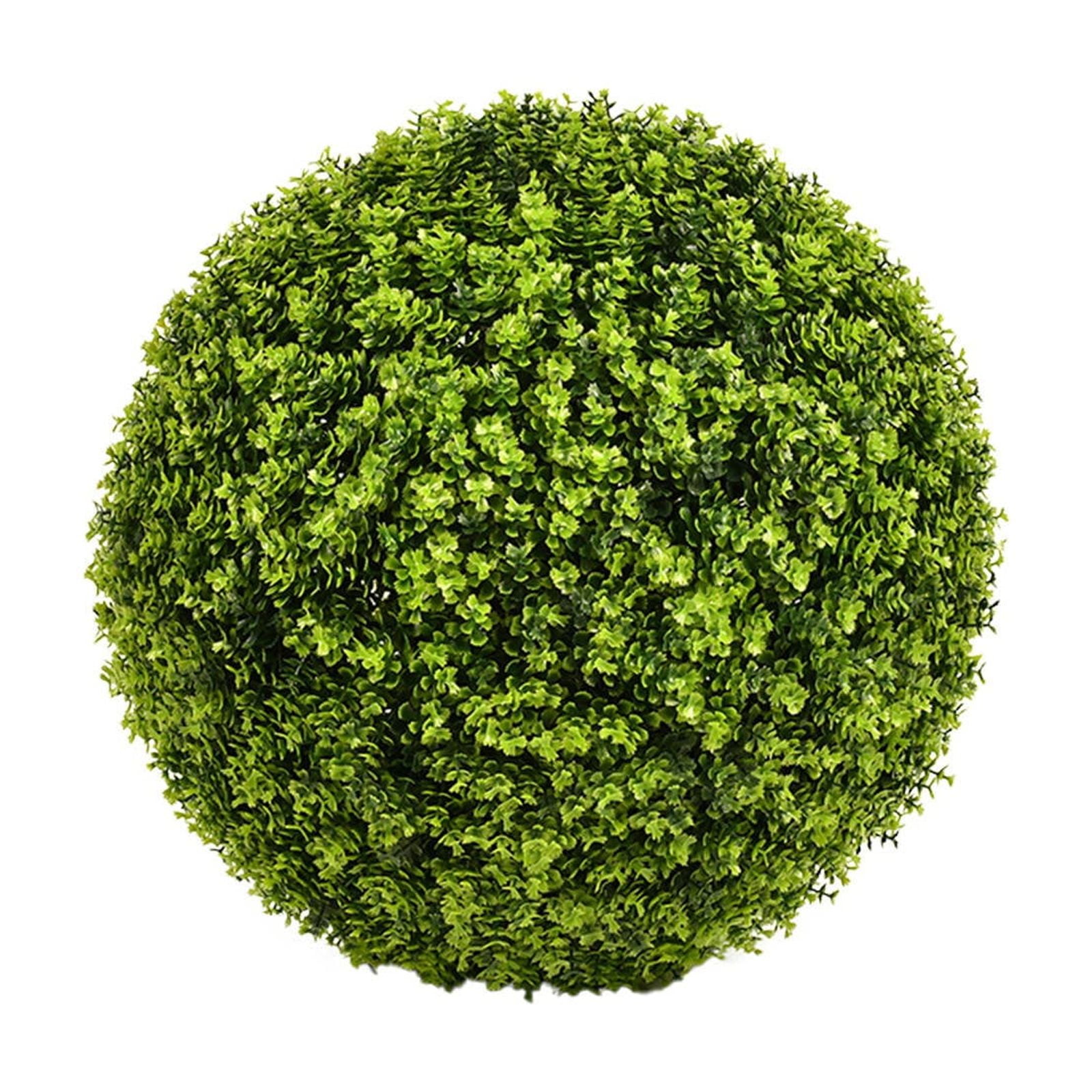 Garoy Evergreen Artificial Decor Balls,11" Height Sphere-Shaped ...
