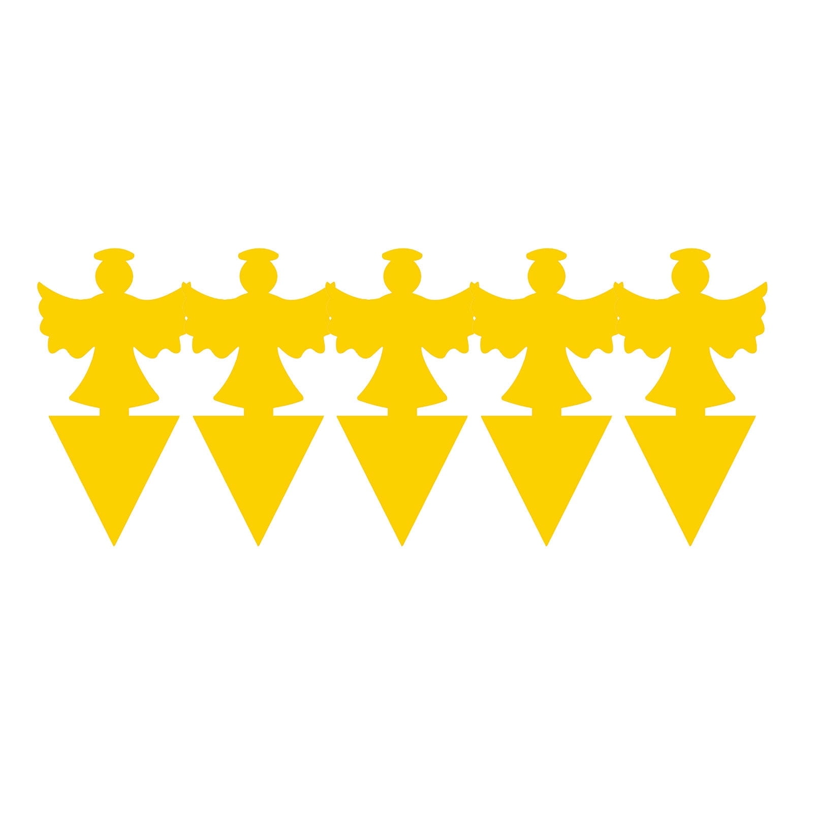 Garoy Fruit Fly Traps Fungus Gnat Traps Yellow Sticky Bug Traps 5 Pack no Harm and Odorless for ...