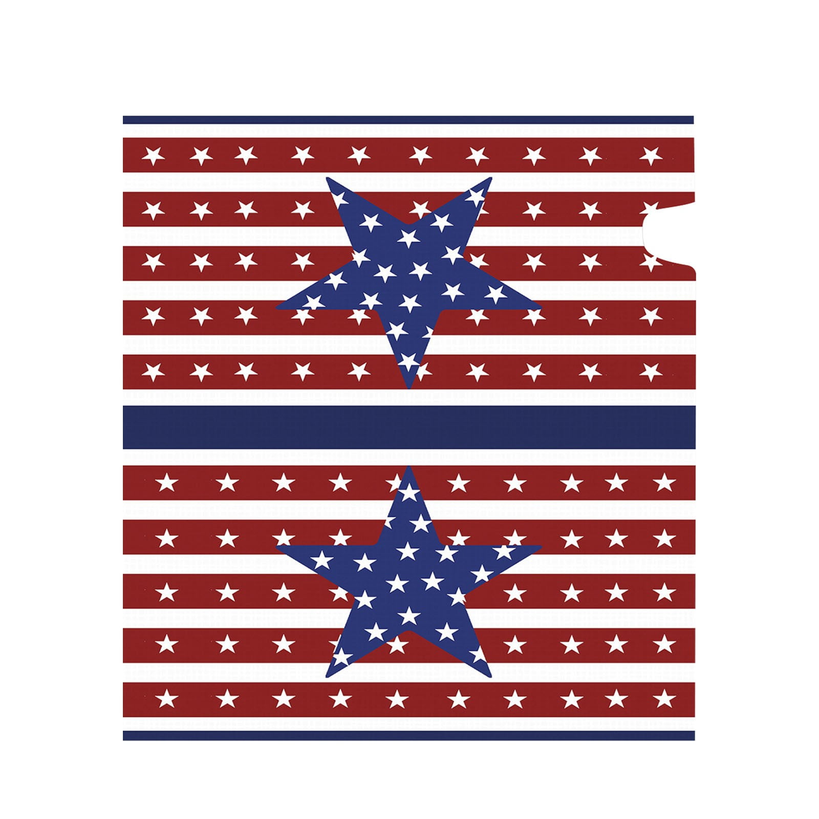 Garoy Patriotic Summer Mailbox Cover Magnetic,July 4th Mailbox Wrap ...