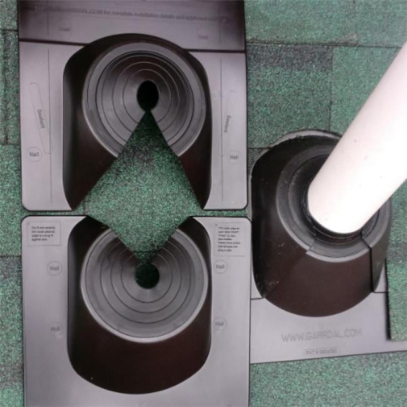 2 piece retrofit pipe flashing - Walmart.com