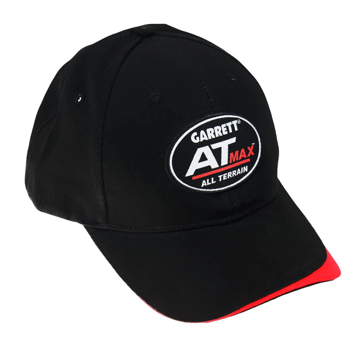 Garrett AT MAX Black Baseball Cap One Size Fits All with Fastener Strap ...