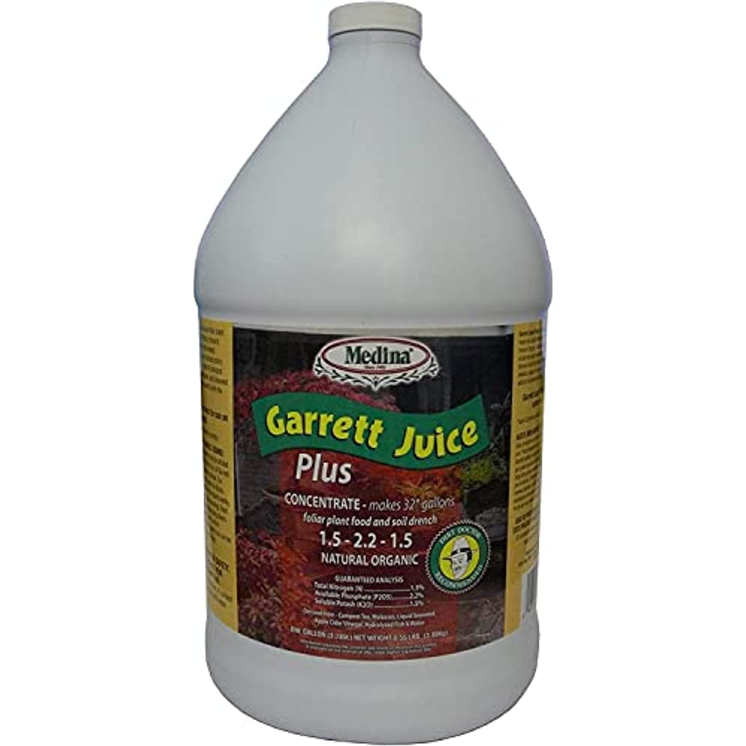 Garret Juice Plus - Powerful Liquid Plant Food - 128 fl oz Jug by ...