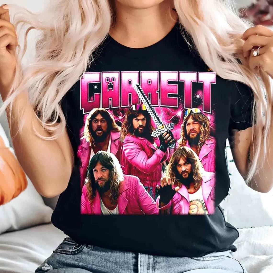 Garrett Minecraft Movie Shirt, Minecraft Shirt, Block World Minecraft ...