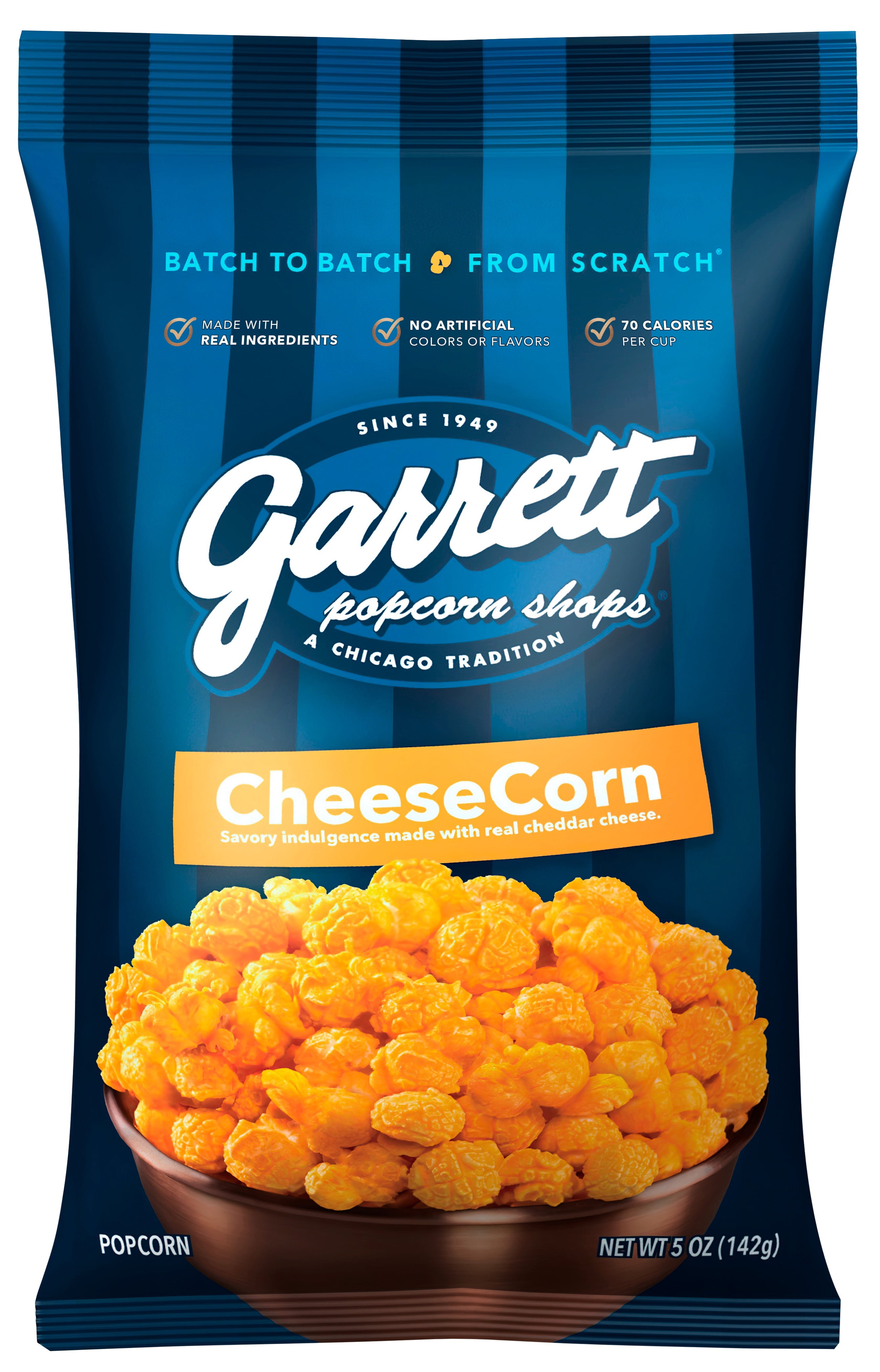 Garrett Popcorn Shops CheeseCorn 5 oz Gourmet Snack - Walmart.com