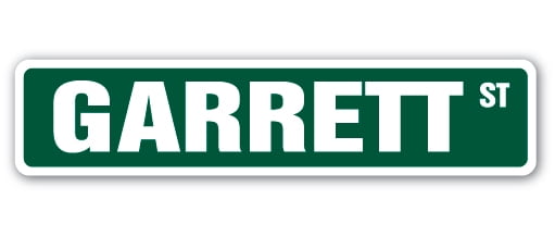 Garrett Street [3 Pack] of Vinyl Decal Stickers |for Laptop Car ...