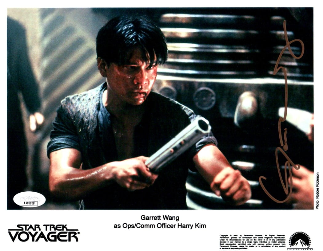 Garrett Wang Signed Autographed 8X10 Photo Star Trek Voyager JSA ...