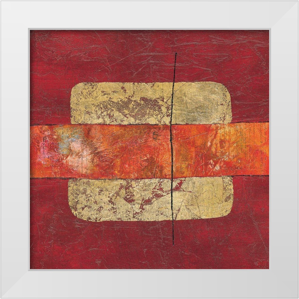 Garrido, Jerome 26x26 White Modern Wood Framed Museum Art Print Titled ...