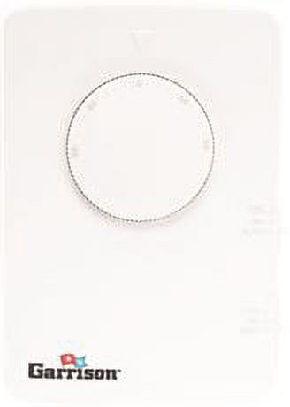 Garrison Dial Thermostat, 2 Stage Heat/Cool Non -Programmable - Walmart.com