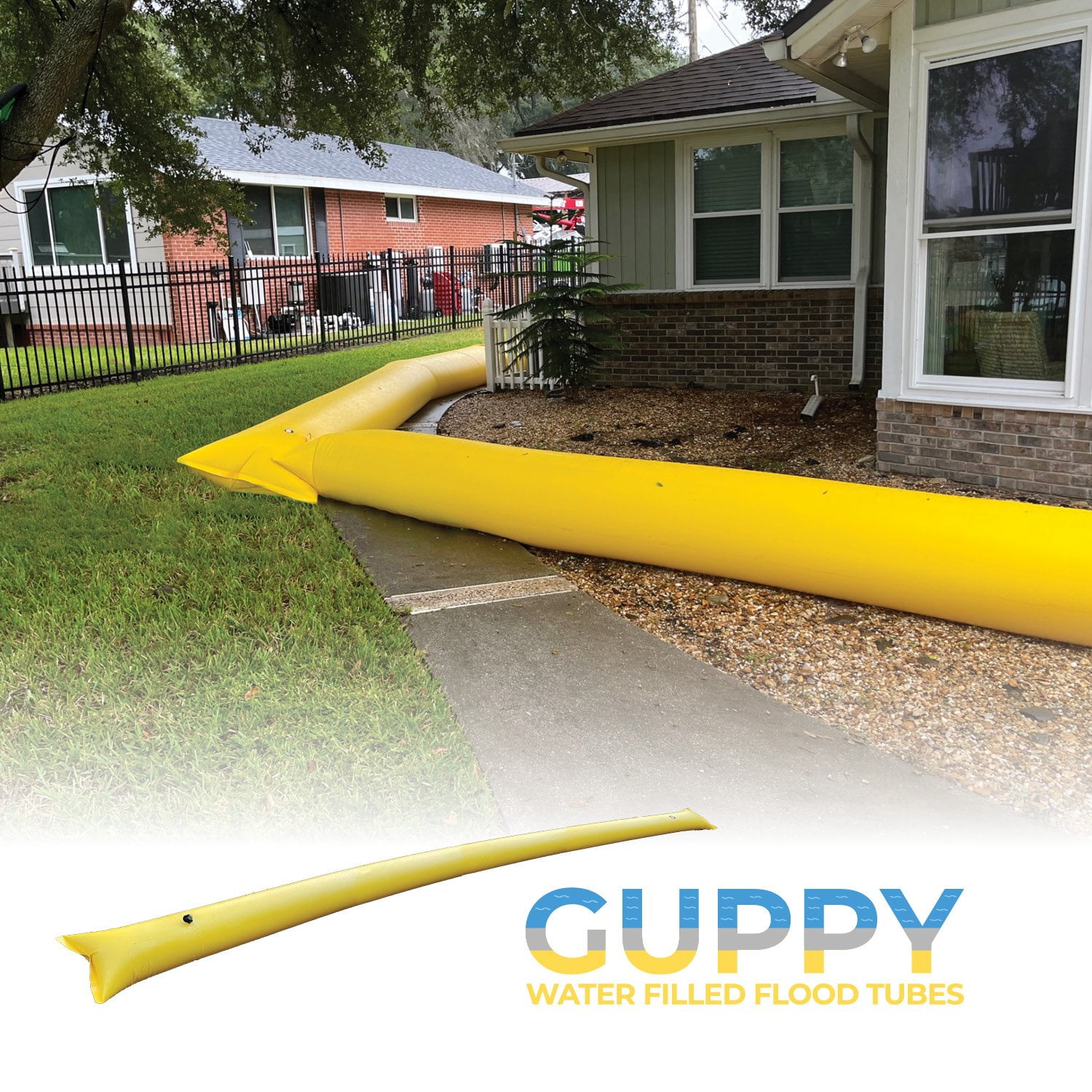 Garrison™ Flood Control - Guppy™ Water Filled Flood Control Tube - 10ft ...