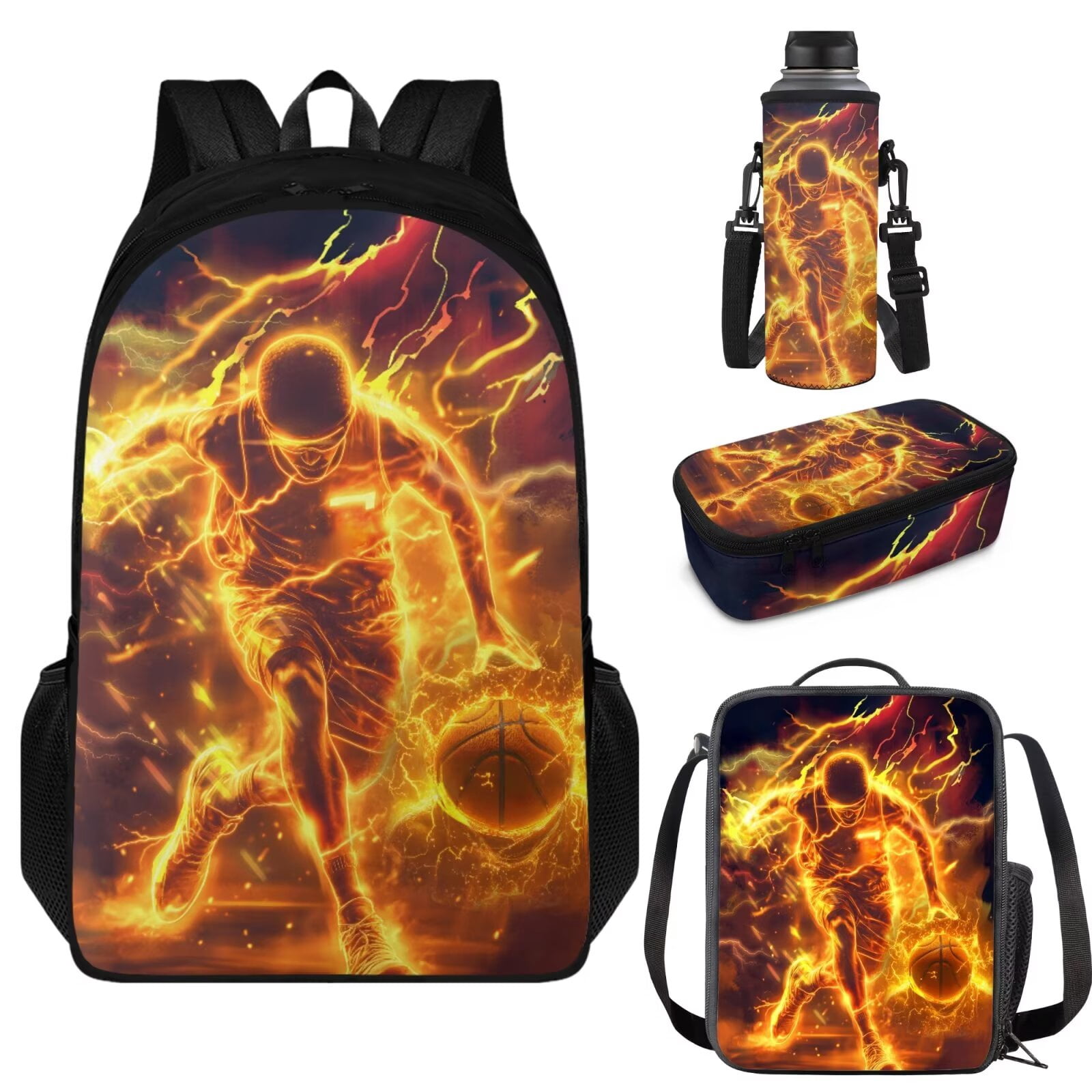 Garronmavis Basketball Player Backpacks for Middle School Girls ...