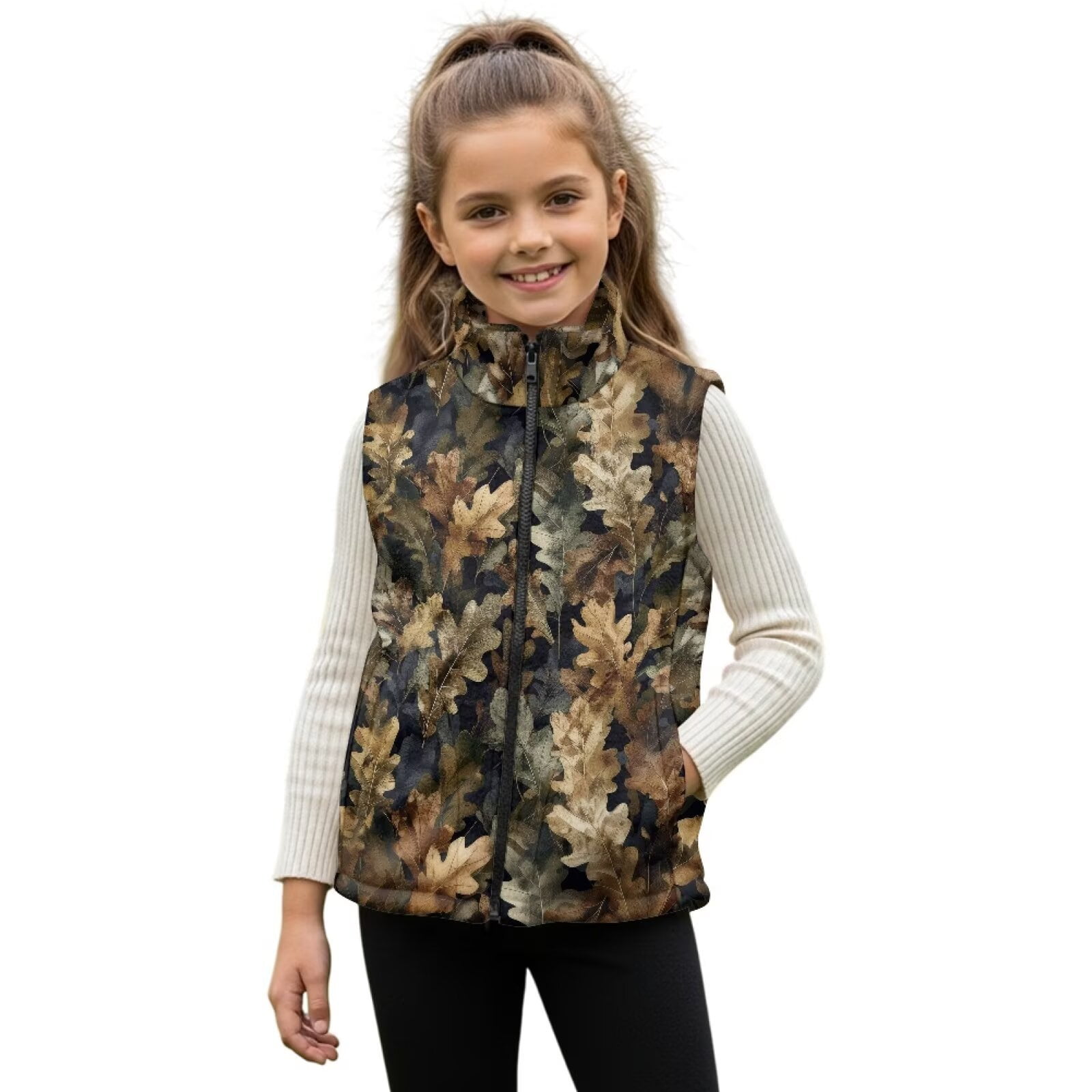 Garronmavis Cute Camo Girls Sleeveless Vests Size 3T Stylish Forests ...